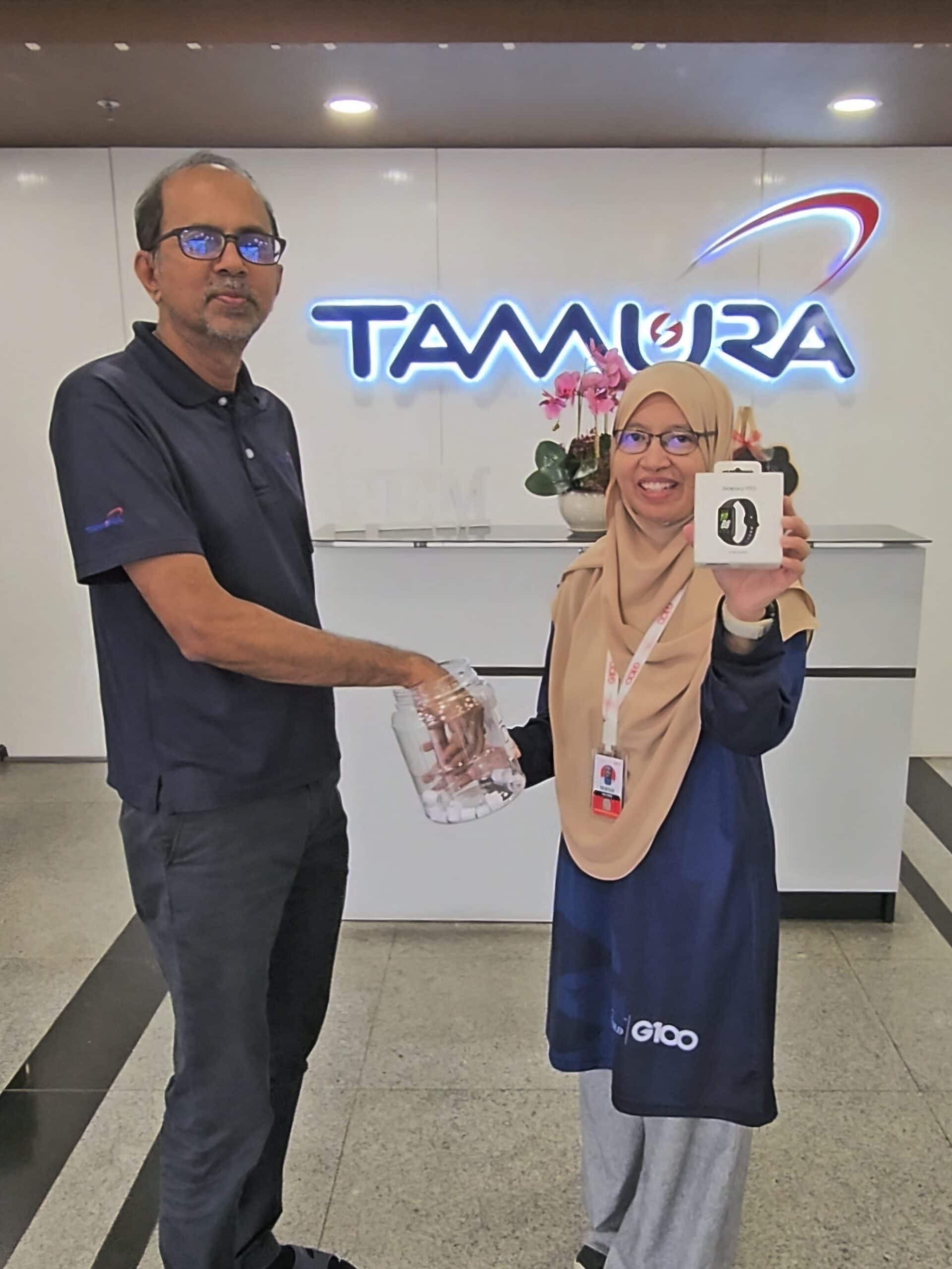 The selection of the Lucky Draw winner was carried out by the AGM of ...